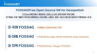 FOSS4G Firenze 2022 참가기 | PPT