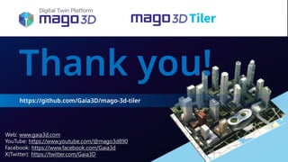 State of mago3DTiler, an open source based OGC 3D Tiles creator | PDF