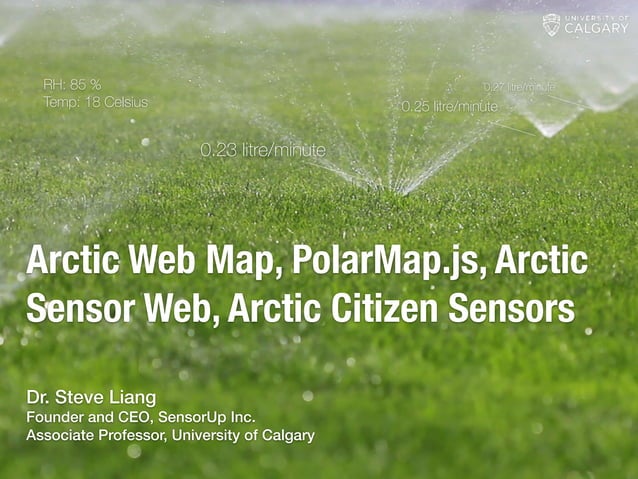 Arctic Web Map, PolarMap.js, Arctic Sensor Web, and Arctic Citizen Sensors | PPT