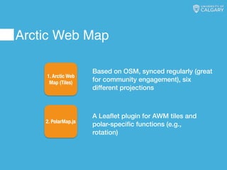 Arctic Web Map, PolarMap.js, Arctic Sensor Web, and Arctic Citizen Sensors | PPT