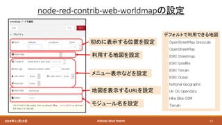 Node-REDのworldmapの活用 | PPT