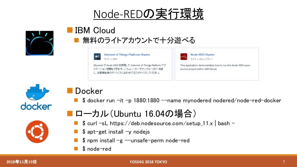 Node-REDのworldmapの活用