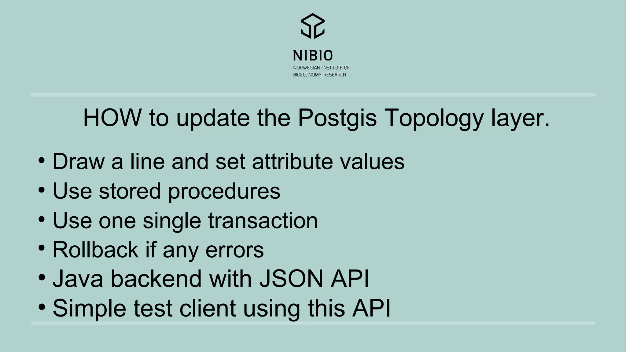 Foss4 g topology_july_16_2015 | PDF