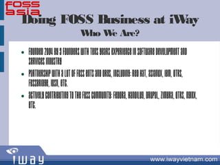 FOSS and Business in Vietnam | ODP