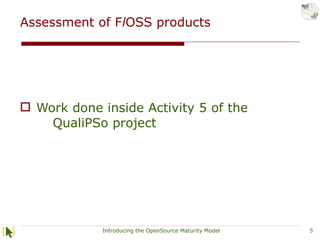 OSS Project Quality & management | PPT