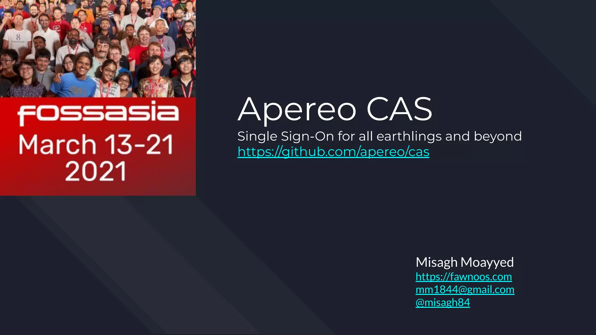 FOSSASIA 2021 - CAS | PDF