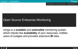 Open Source Monitoring with Icinga at Fossasia 2015 | PPTX