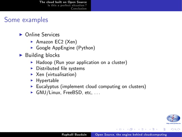 Foss, the Cloud Engine | PPT