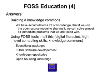 A Case for FOSS Education | ODP | Shareware and Freeware | Computer ...