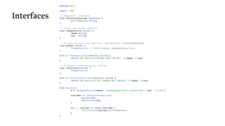 FosseProg #4 - Intro til Go | PPT