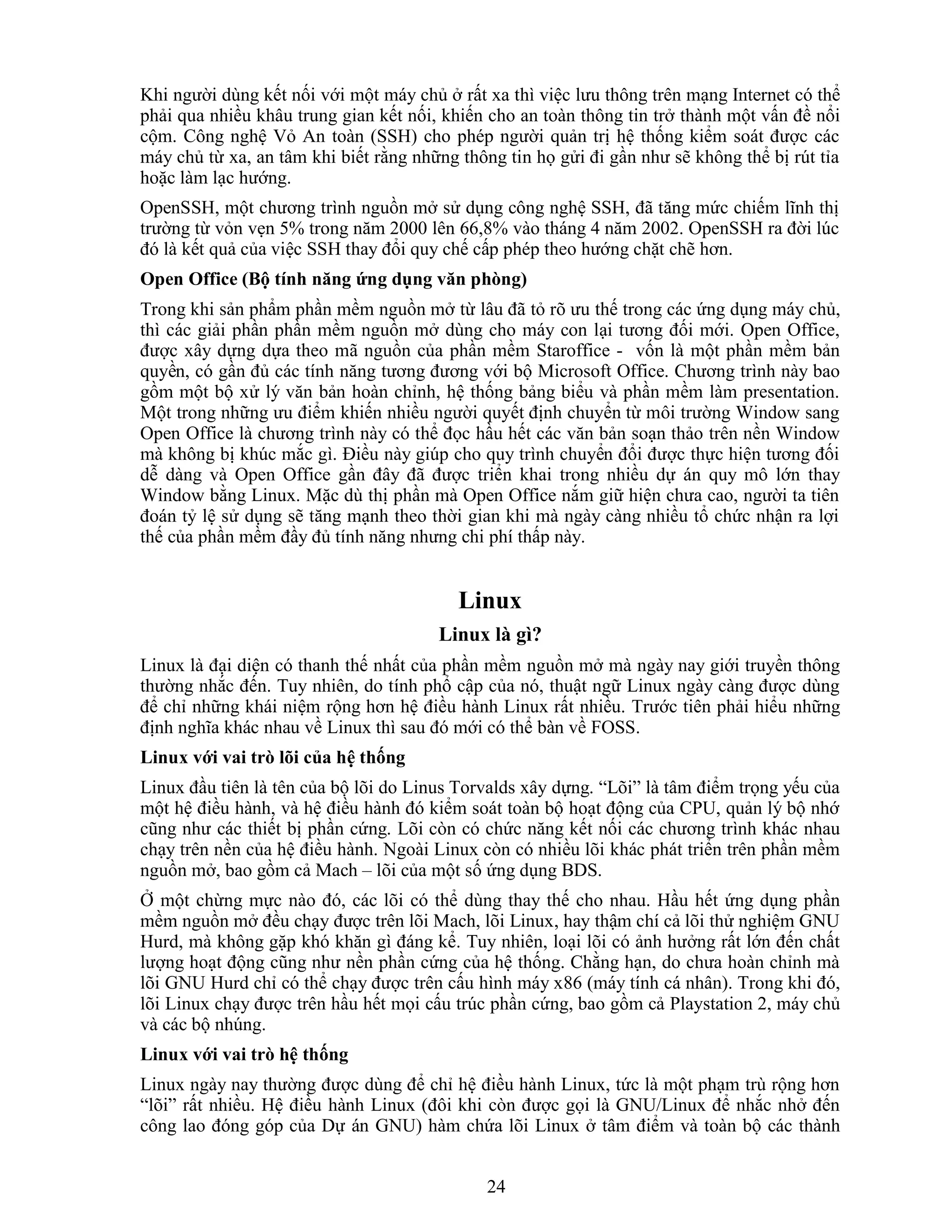 Foss General Introduction Vn | PDF