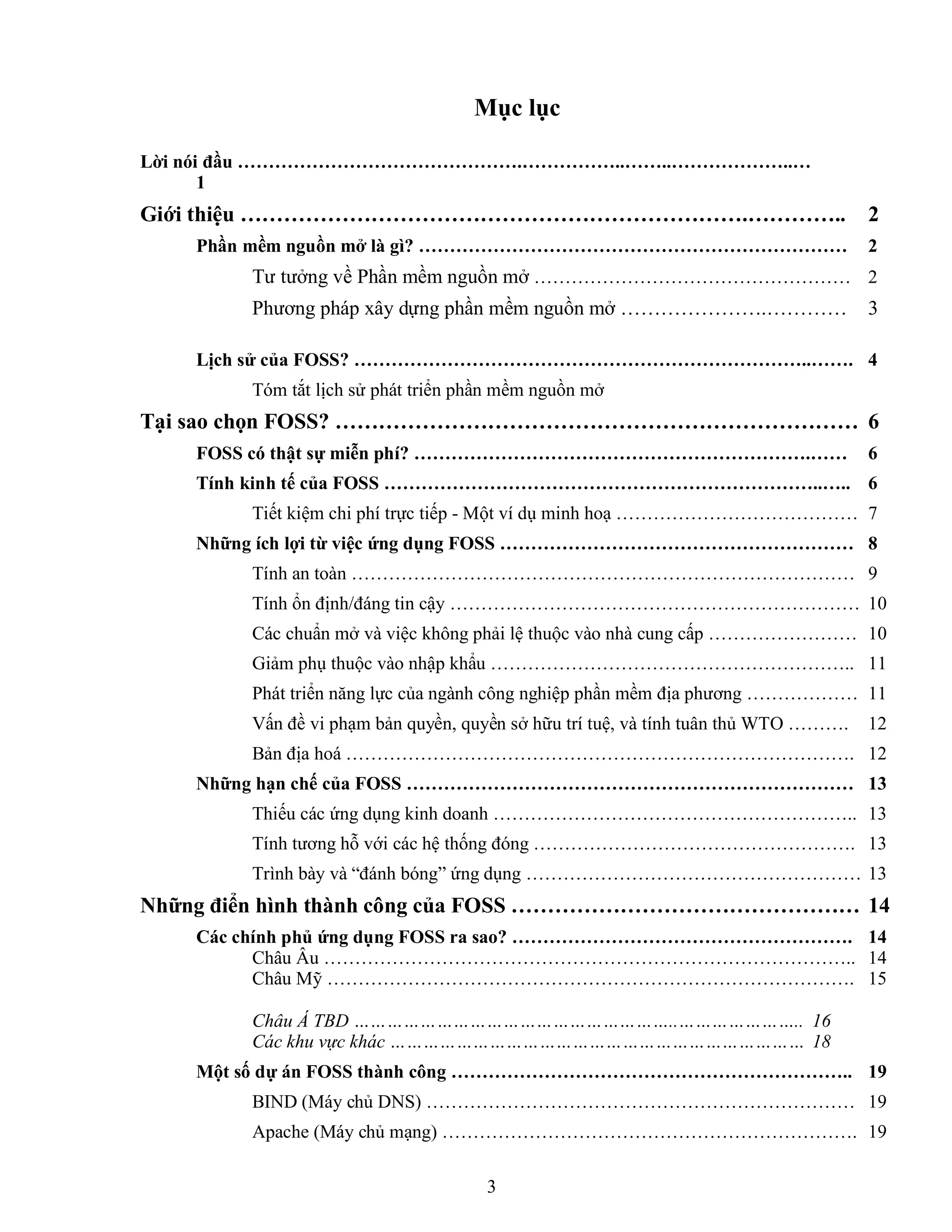 Foss General Introduction Vn | PDF