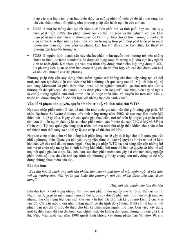 Foss General Introduction Vn | PDF