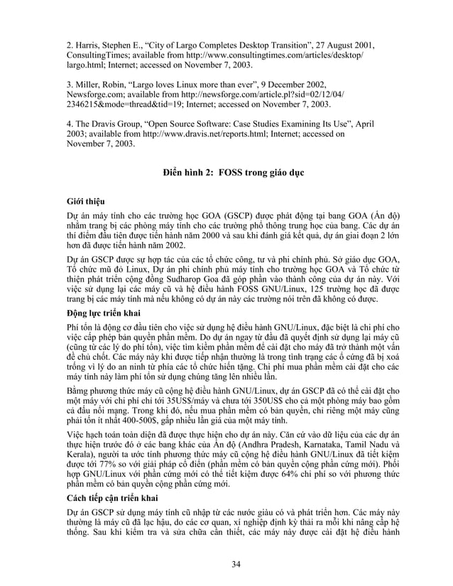 Foss General Introduction Vn | PDF