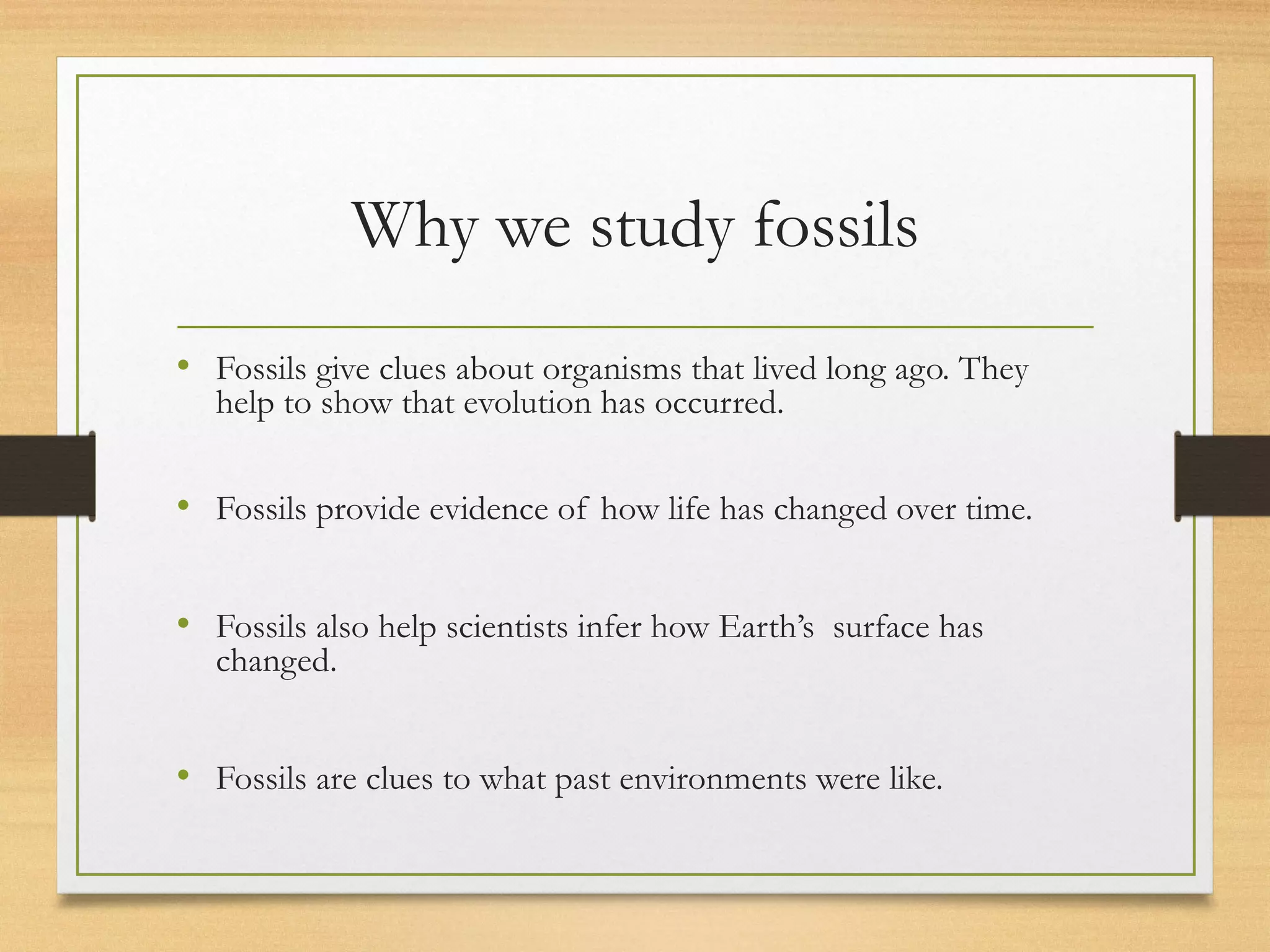 Fossil | PPT