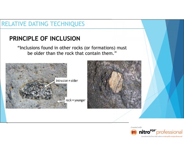 Fossil Dating - Relative Dating Techniques | PPT