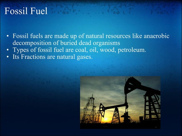 Fossil fuel powerpoint | PPT