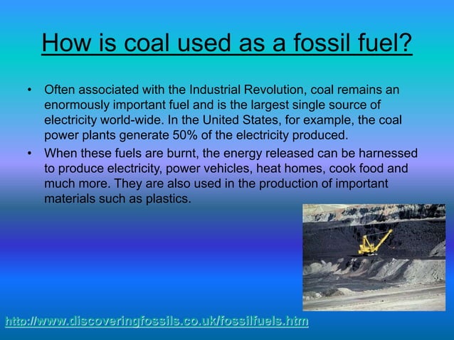 Fossil fuel powerpoint | PPT | Power and Energy Industry | Industries