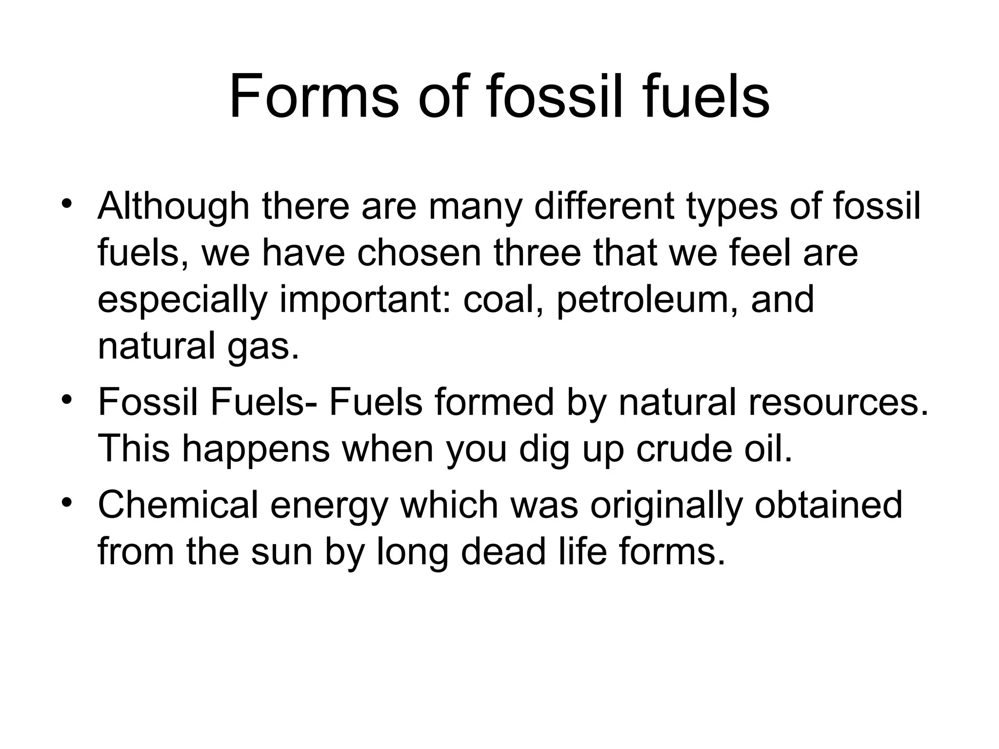 Fossil Fuels | PPT
