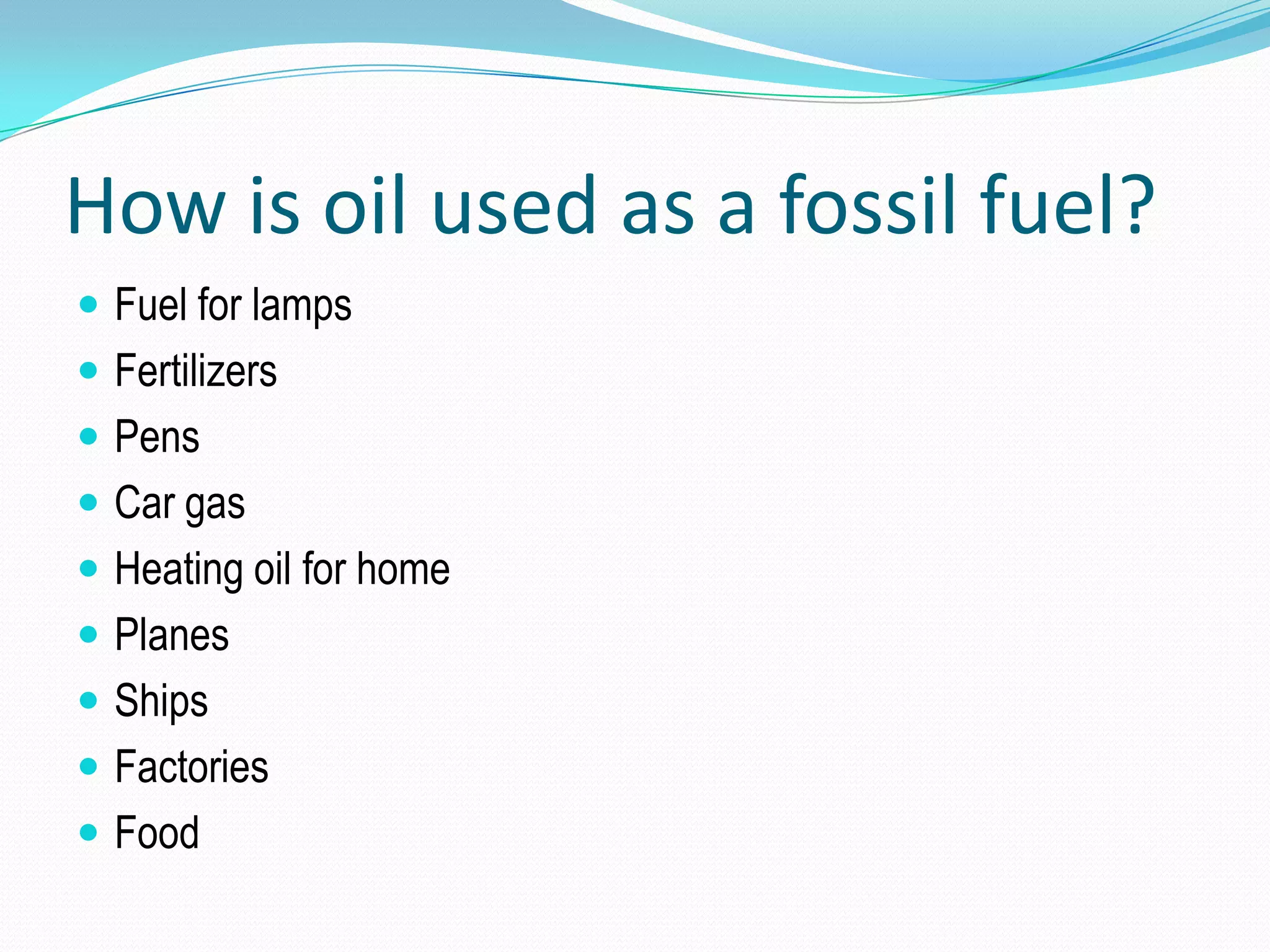 Fossil fuels | PPTX