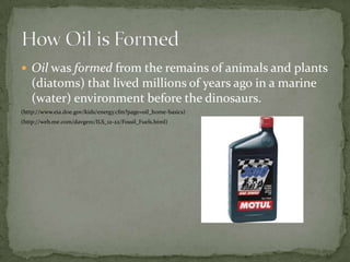 Fossil fuels | PPTX
