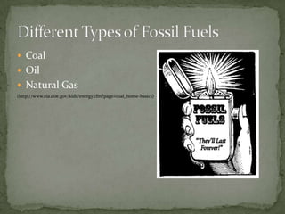 Fossil fuels | PPTX