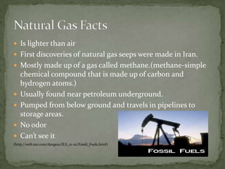 Fossil fuels | PPTX