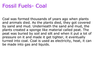 Fossil fuels | PPT