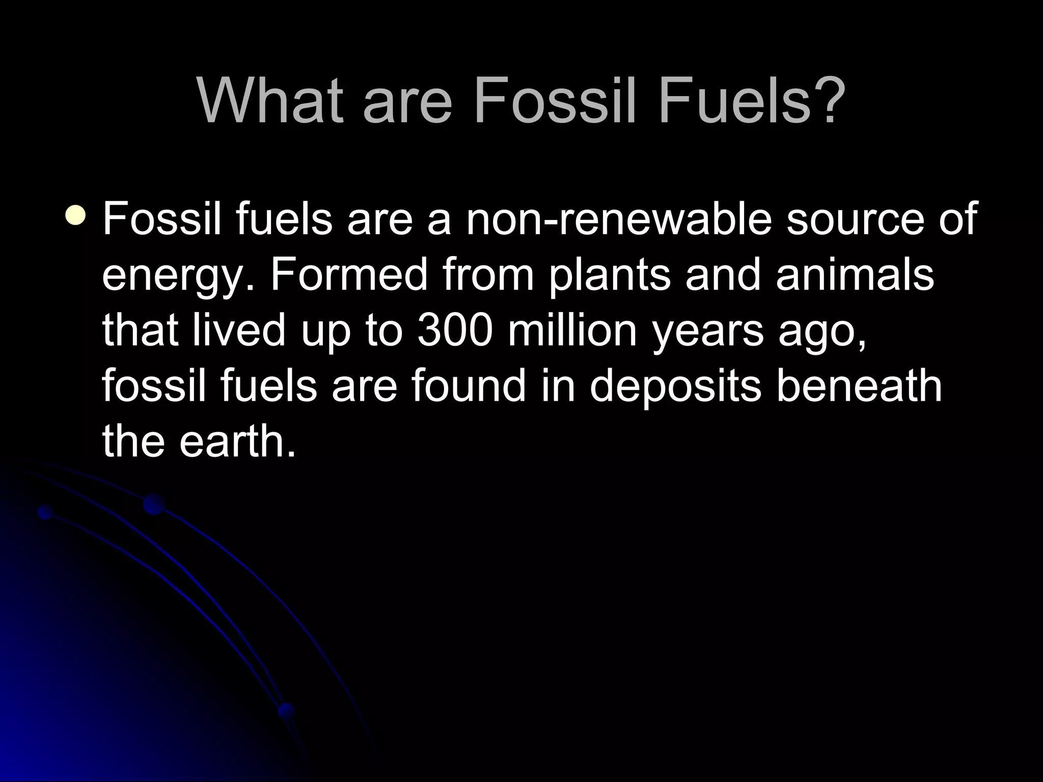 Fossil fuels | PPT