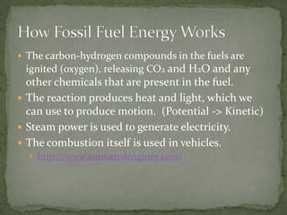 Fossil fuels | PPTX