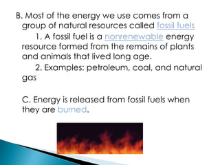 Fossil fuels | PPTX | Geology | Science