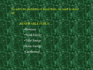 PRODUCING ELECTRICITY FROM FOSSIL FUELS | PPT