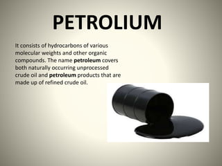 Fossil fuels | PPTX