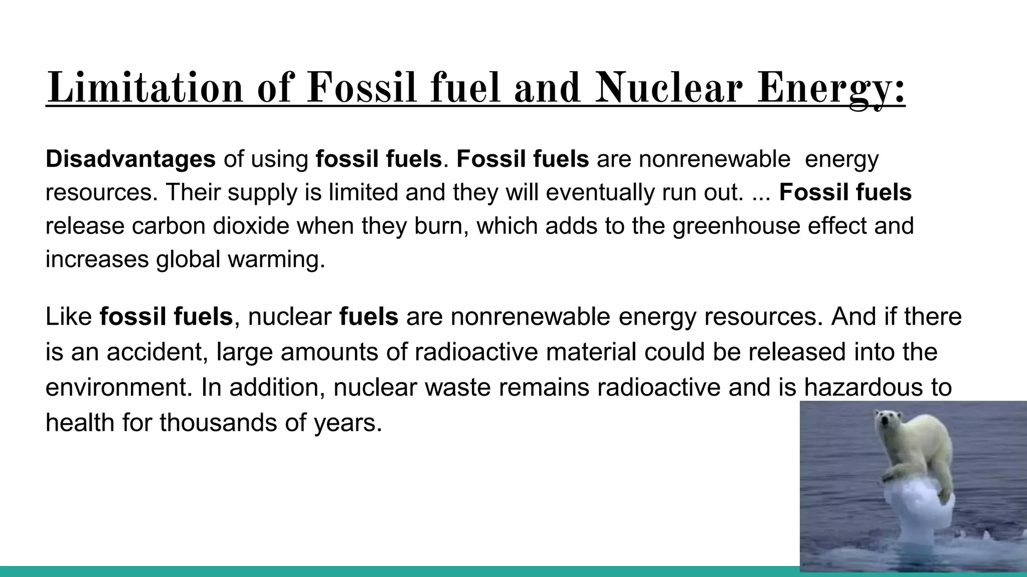 Fossil fuels and alternate sources of energy | PPTX