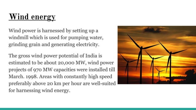Fossil fuels and alternate sources of energy | PPTX | Power and Energy ...