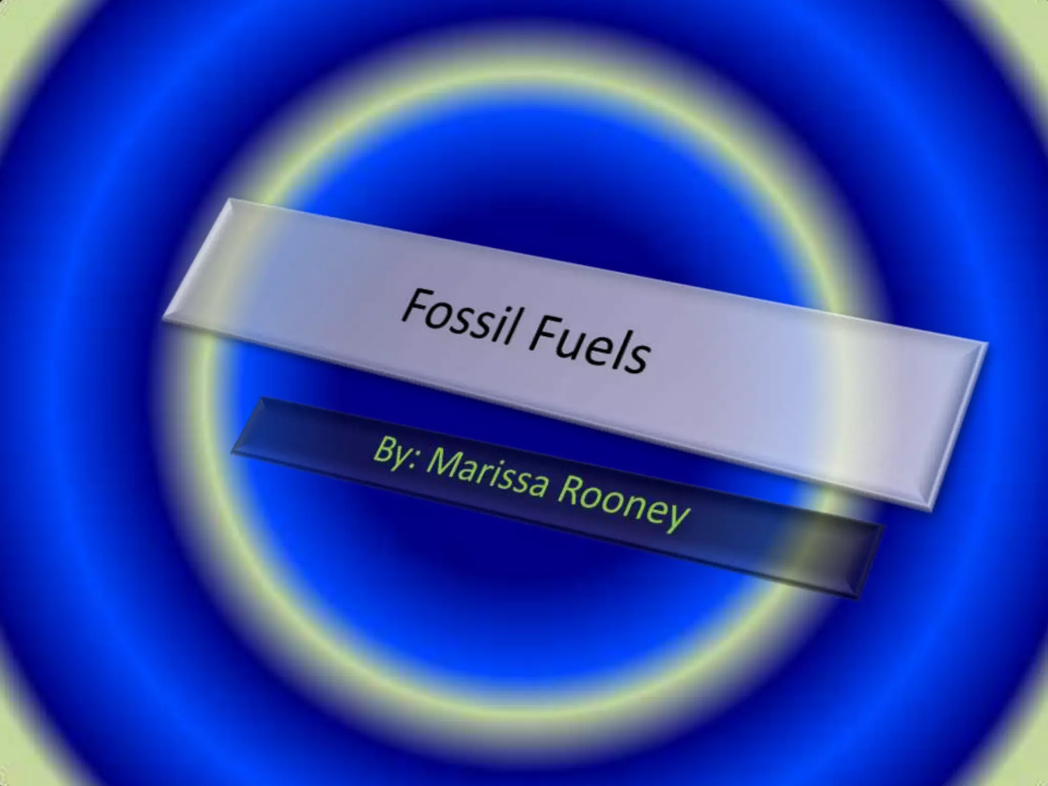 Fossil fuels power point | PPTX