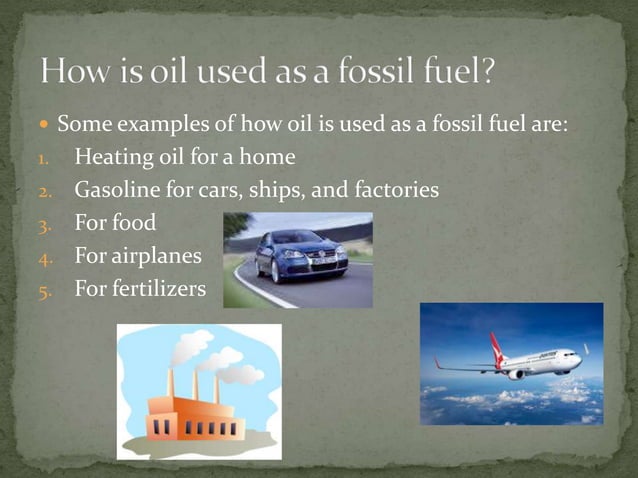Fossil fuels power point | PPTX