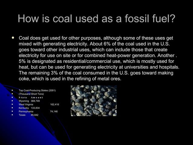 Fossil fuels powerpoint | PPT