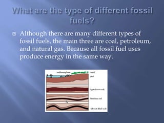 Fossil fuels power point | PPTX