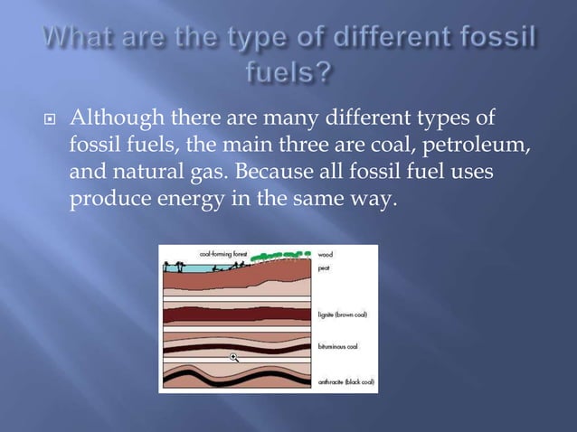 Fossil fuels power point | PPTX | Geology | Science