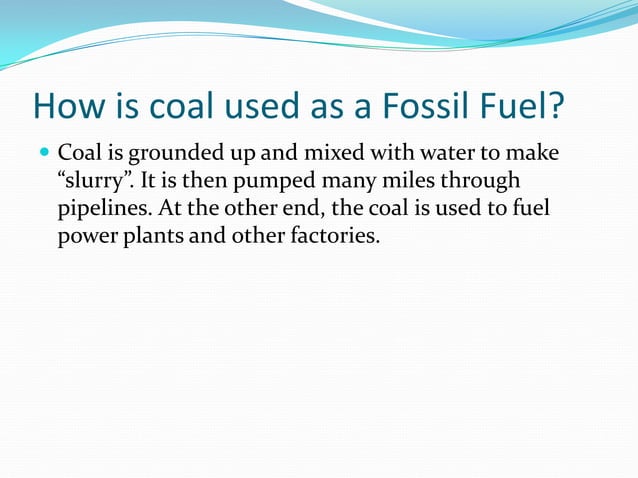 Fossil fuels ppt | PPTX