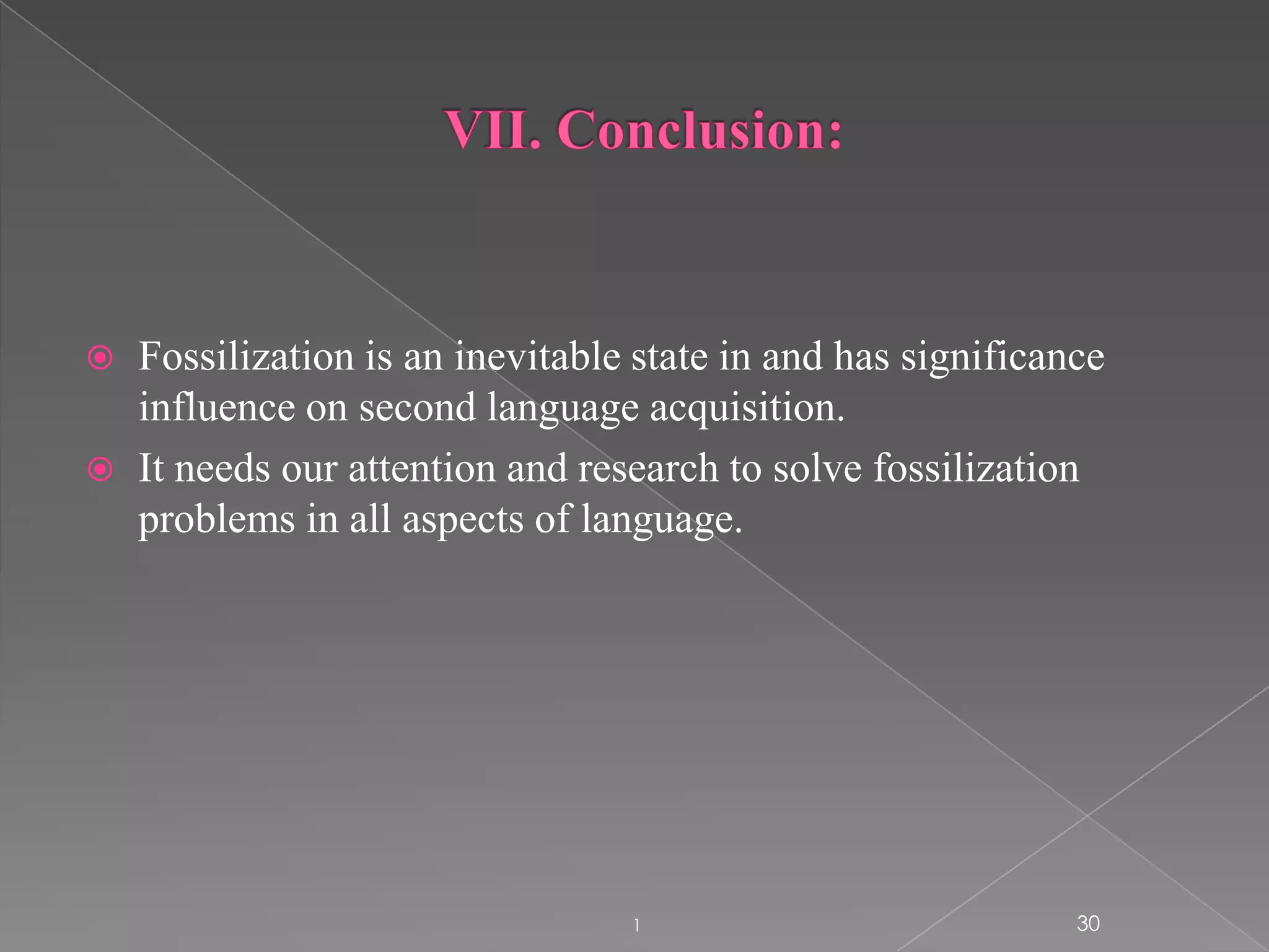 Fossilization | PPTX