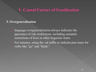 Fossilization | PPTX