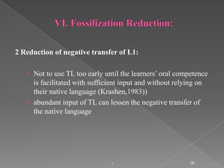 Fossilization | PPTX