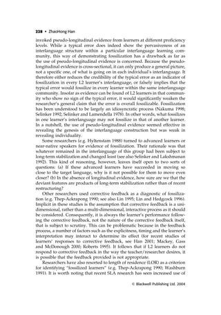 Fossilization five central issues | PDF