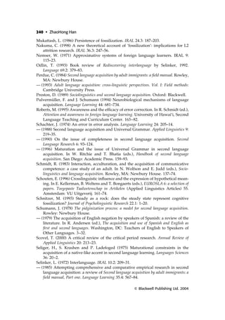 Fossilization five central issues | PDF