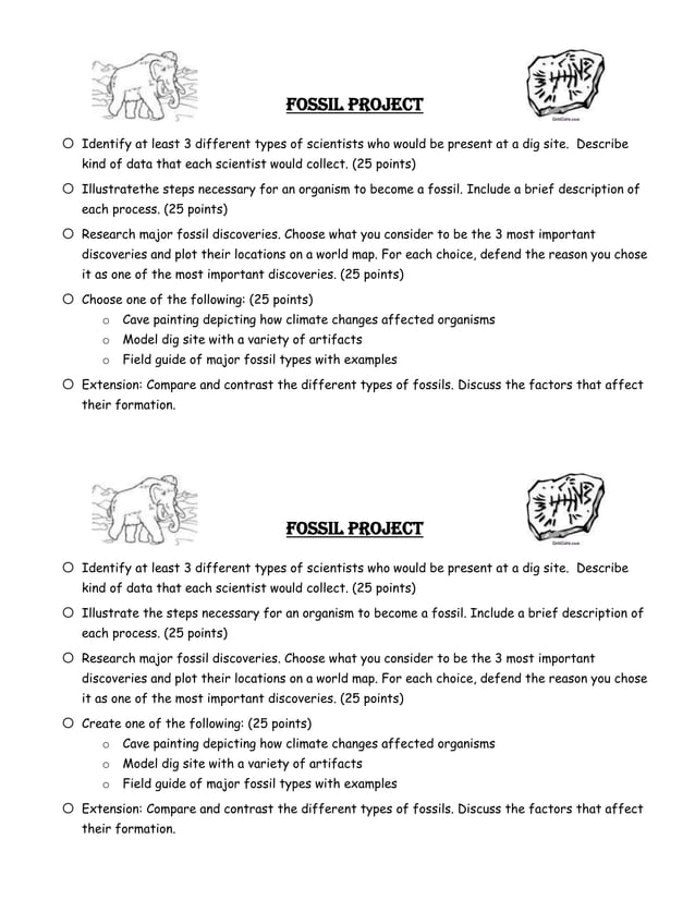 Fossil project overview | PDF