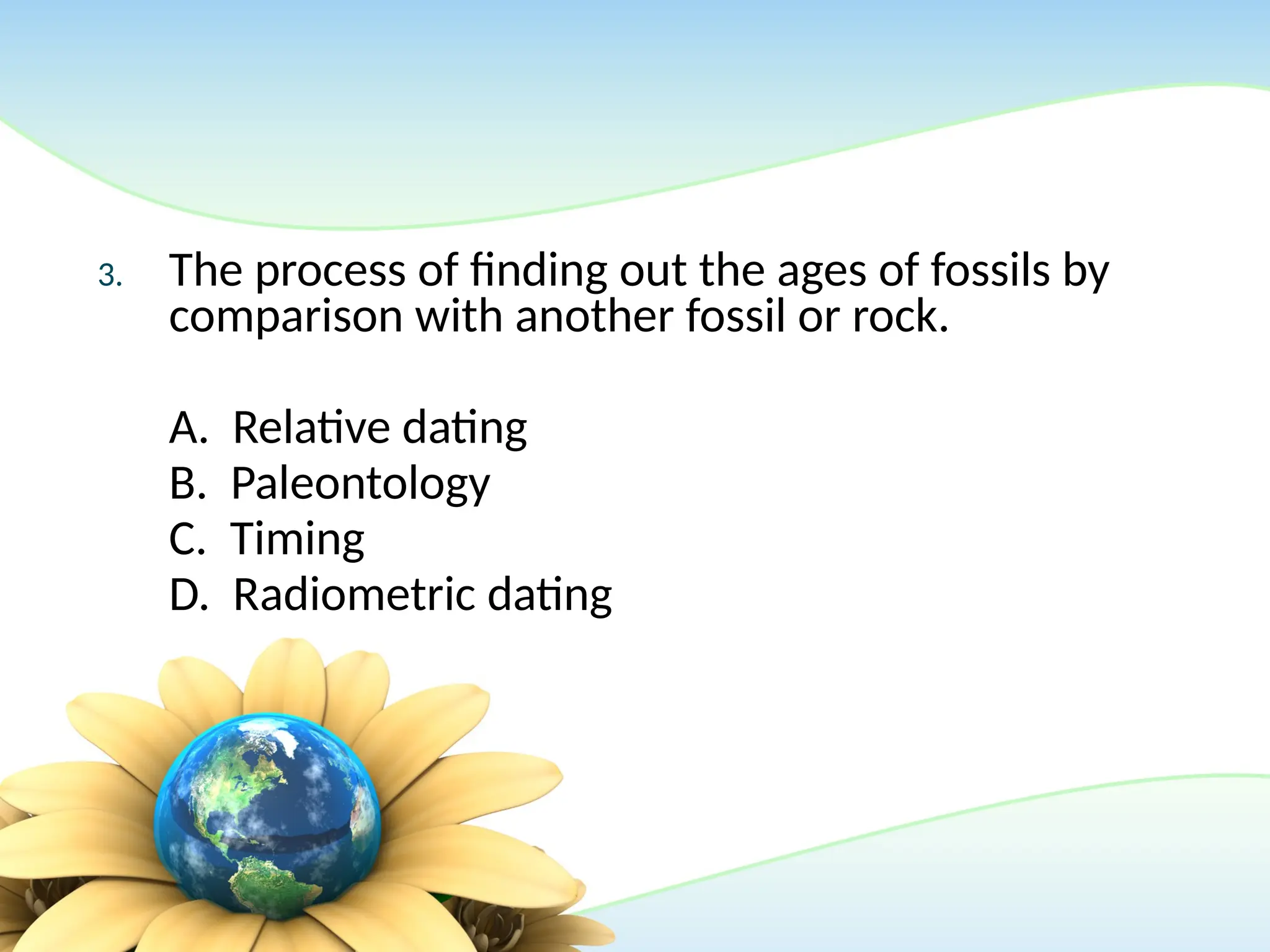History of life on earth on fossils and dead species | PPT