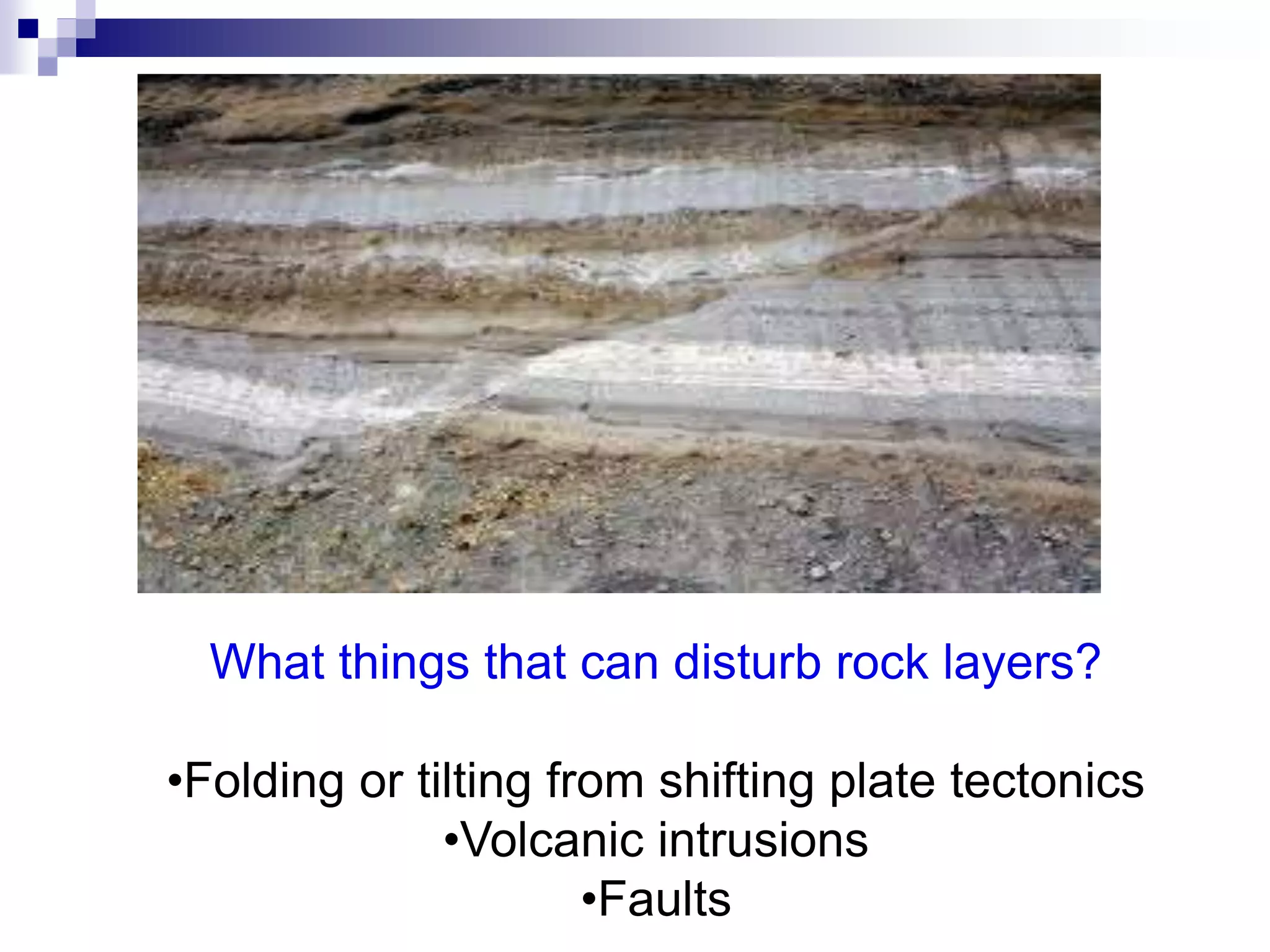 Fossils and rock layers | PPTX