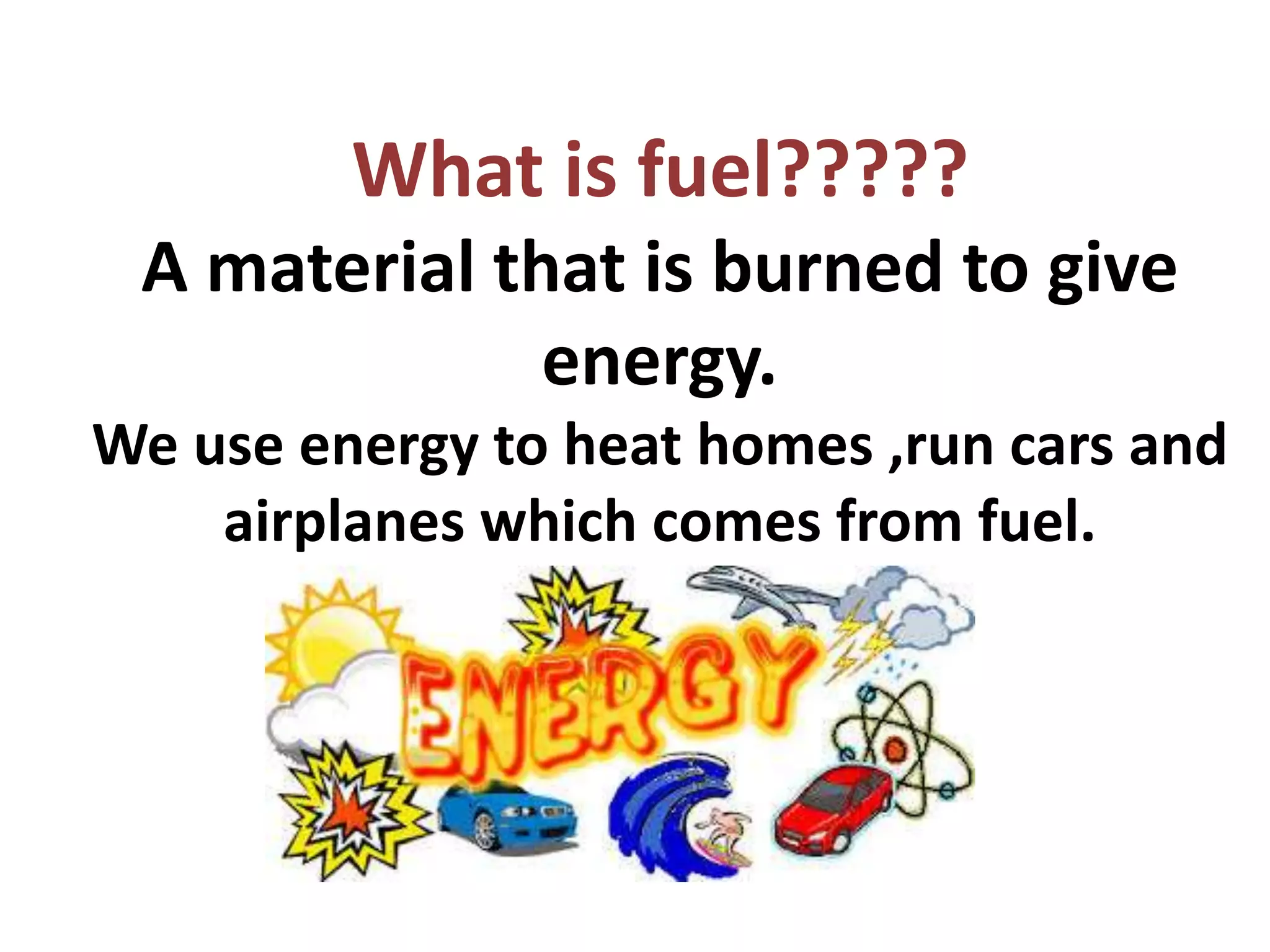 Fossils fuels | PPT